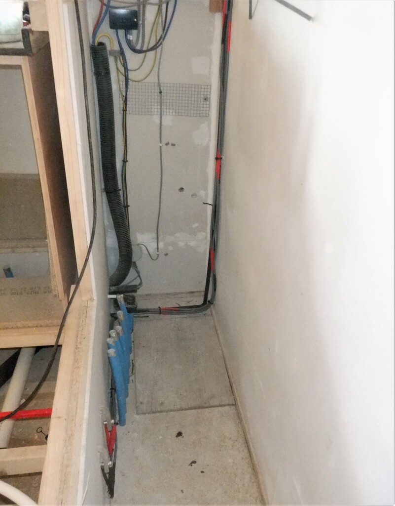 Installation of the 50Volts Electricity Bus Bars to Connect Solar ...